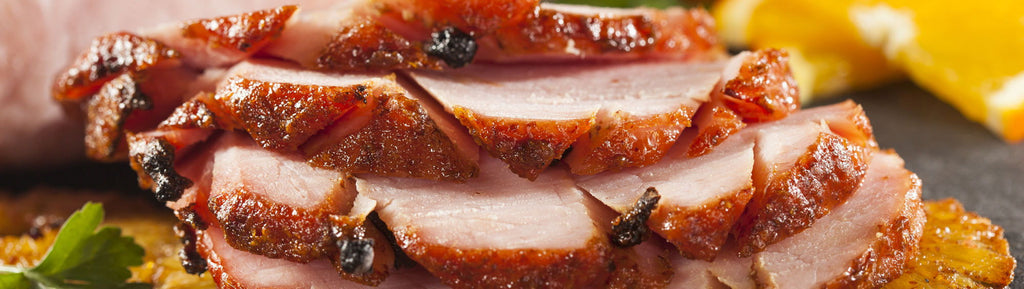 BBQ Glazed Leg of Ham with Golden Syrup and English Mustard – BeefEater ...